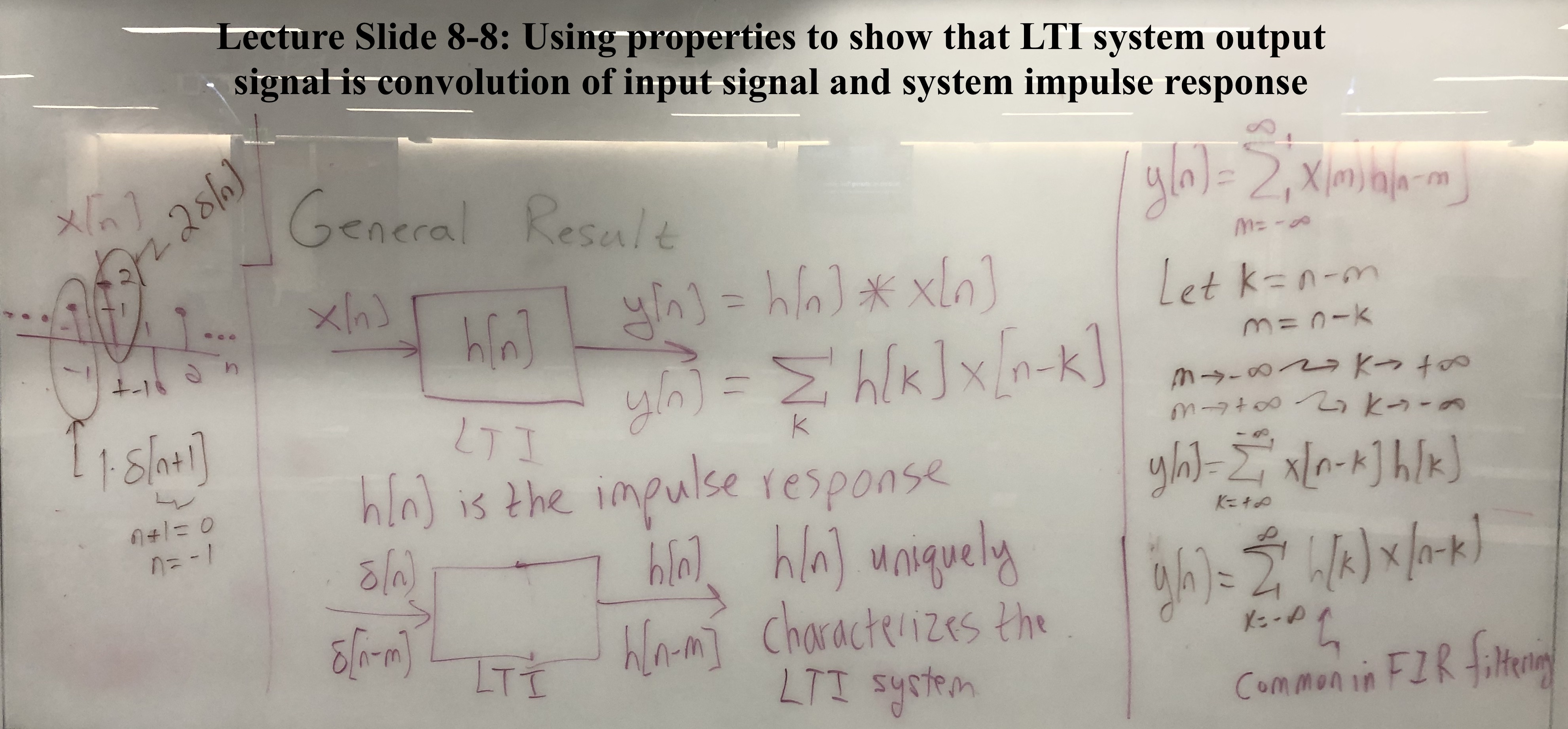 Lecture 8: Convolution and FIR Filters