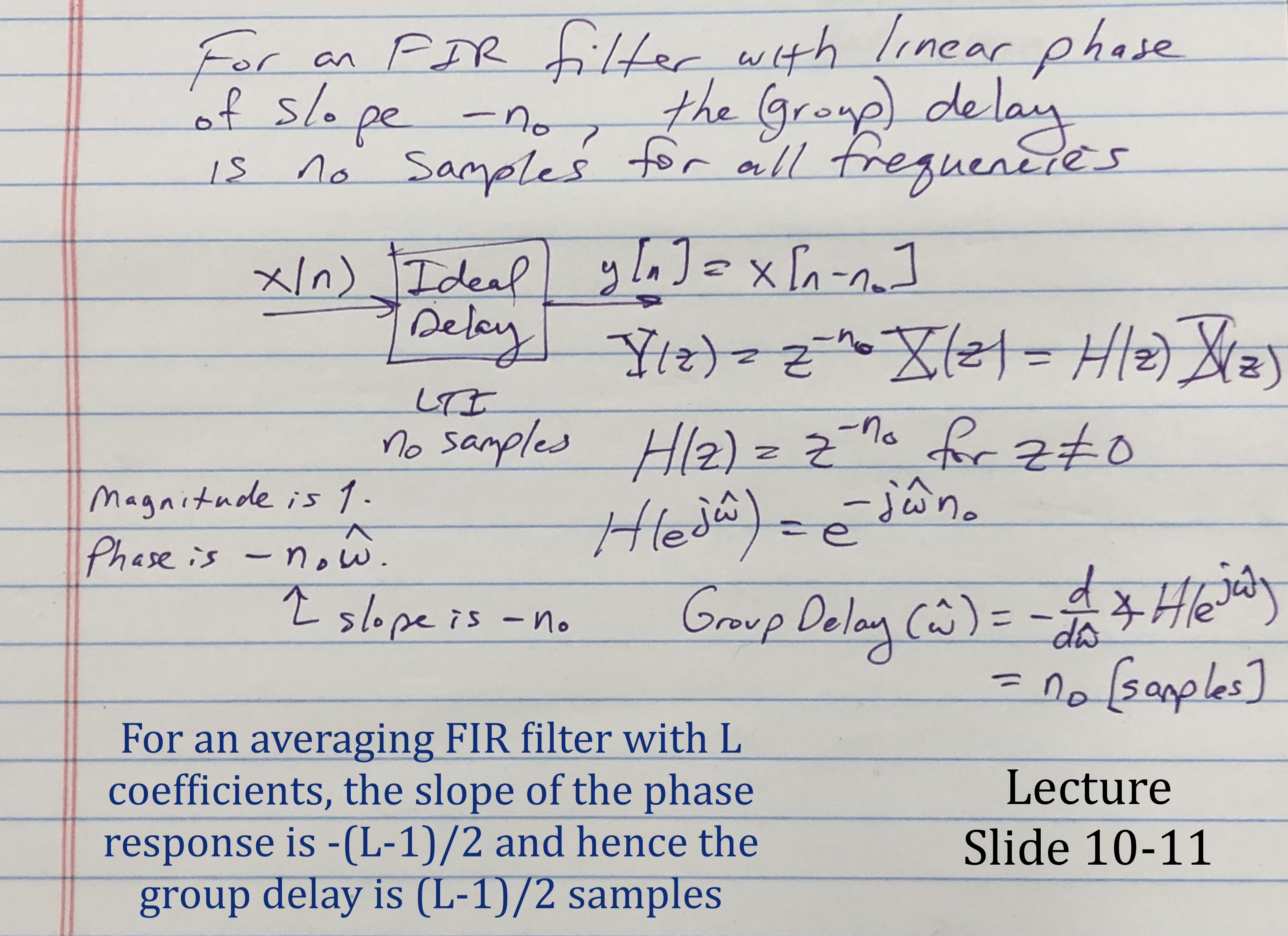 Lecture 10: Z-Transforms