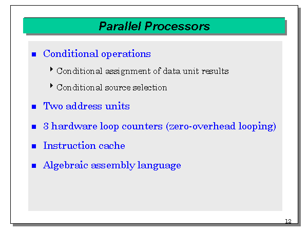 Parallel Processors